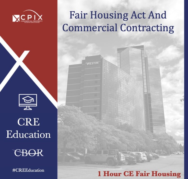 Fair Housing Act and Commercial Contracting – 2025 – 1 Hour – Fair ...